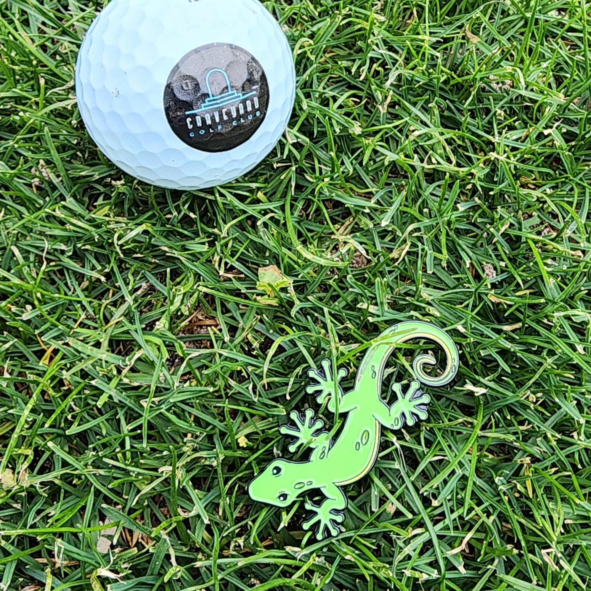 Gecko Golf Ball Marker– Graveyard Golf Club
