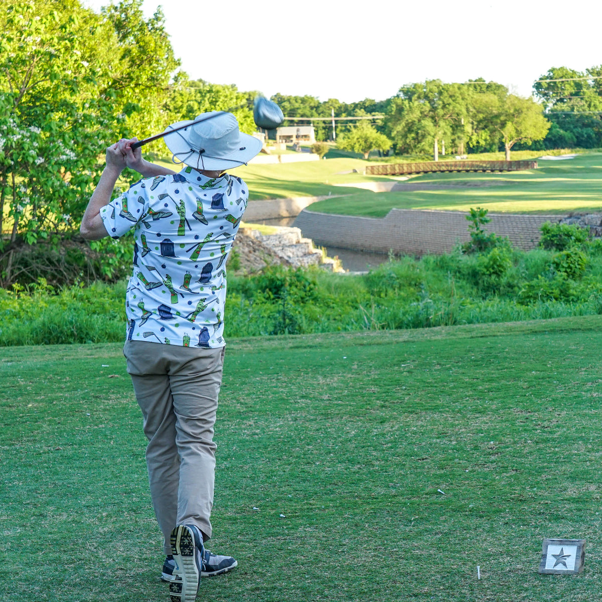 The Golfing Dead Golf Polo– Graveyard Golf Club